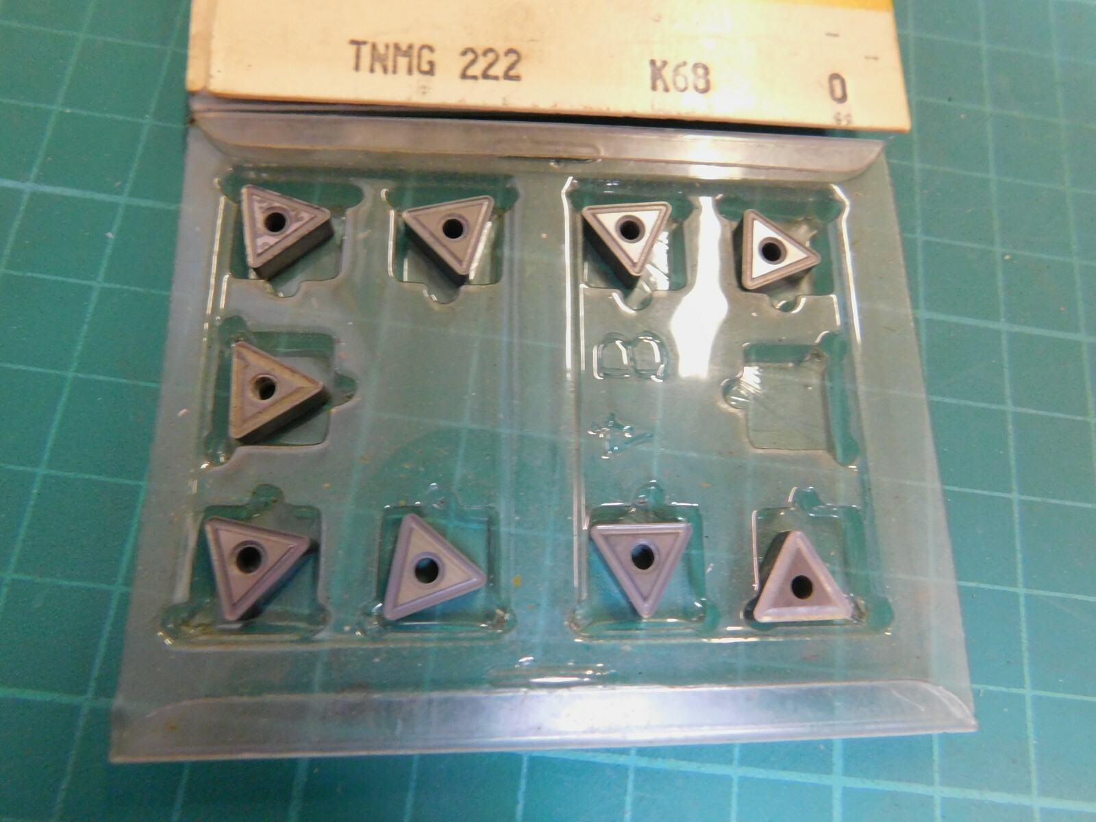 9 Kennametal TNMG 222 K68 Carbide Inserts | eBay