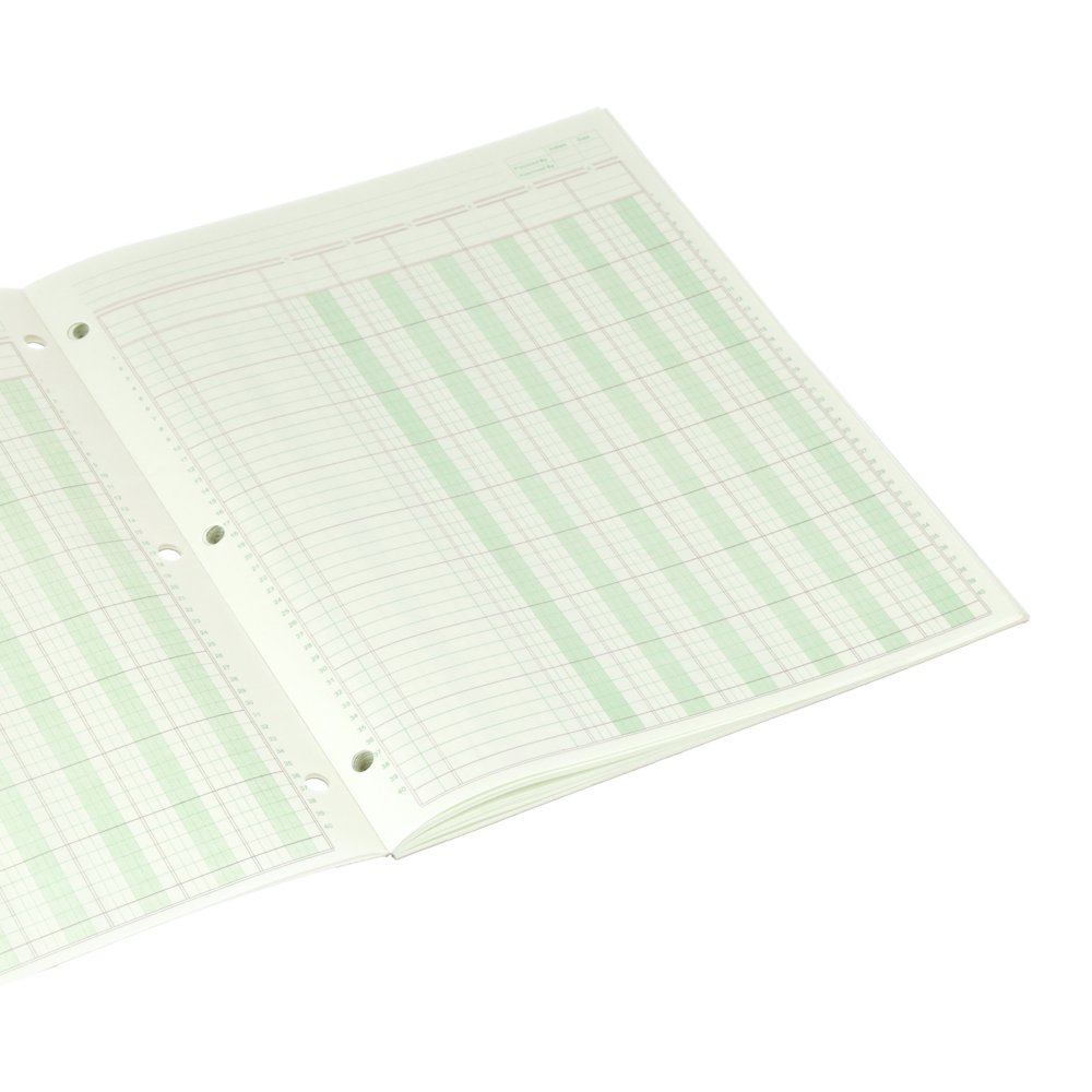 Columnar Ledger Pad, 6 Columns, 8.5" X 11", Letter Size, 50 Sheets | eBay