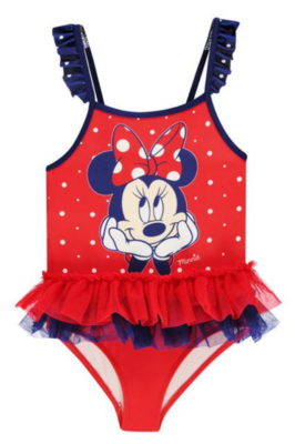 DISNEY MINNIE MOUSE: SWIM SUIT,2/3,3/4,4/5,5/6,7/8yr, NEW WITH TAGS | eBay