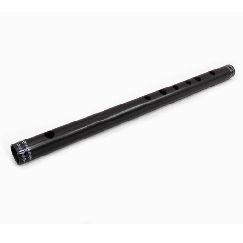 Handmade Wood Flute Bansuri Indian Musical Instrument Black Color ...