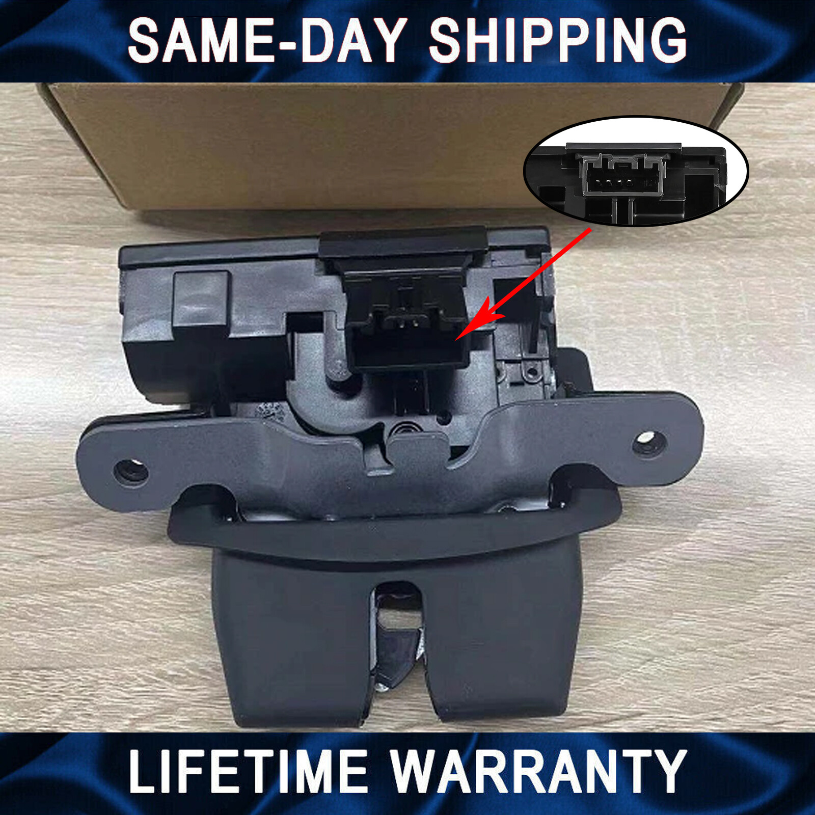For Ford Fiesta MK7 2008-17 Tailgate Boot Lid Catch Latch Lock Actuator ...