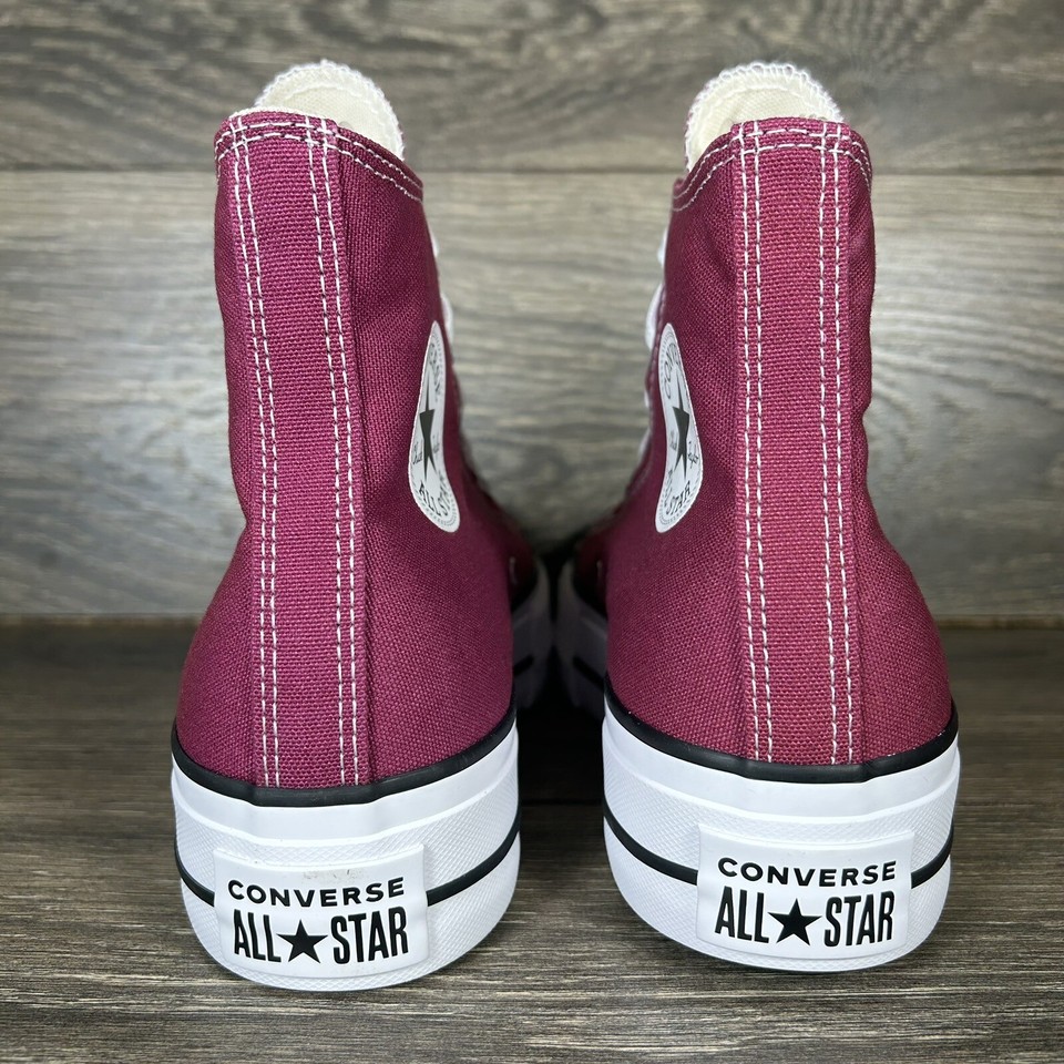 Converse Women's Chuck Taylor All Star Lift Berry Platform Sneakers ...