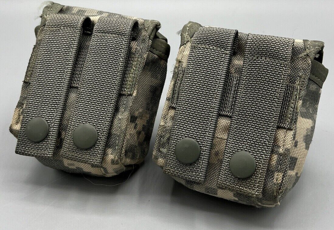 13 PC US Army Rifleman Set System ACU UCP Molle Assault Pack Pouches ...