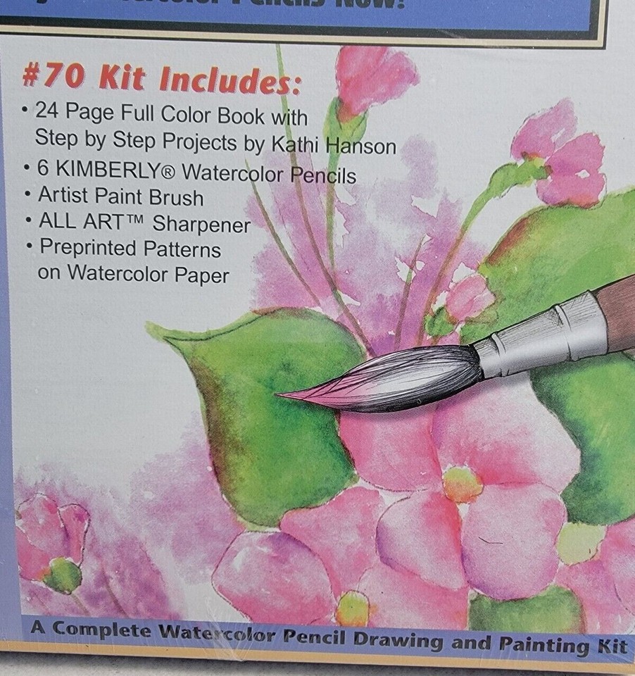 General's Learn Watercolor Pencil Techniques Now! Kit Watercolor Pencil ...