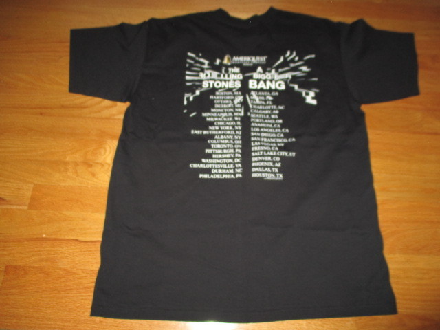 2006 ROLLING STONES A BIGGER BANG Concert Tour (LG) T-Shirt 2006 ROLLING STONES A BIGGER BANG Concert Tour (LG) T-Shirt