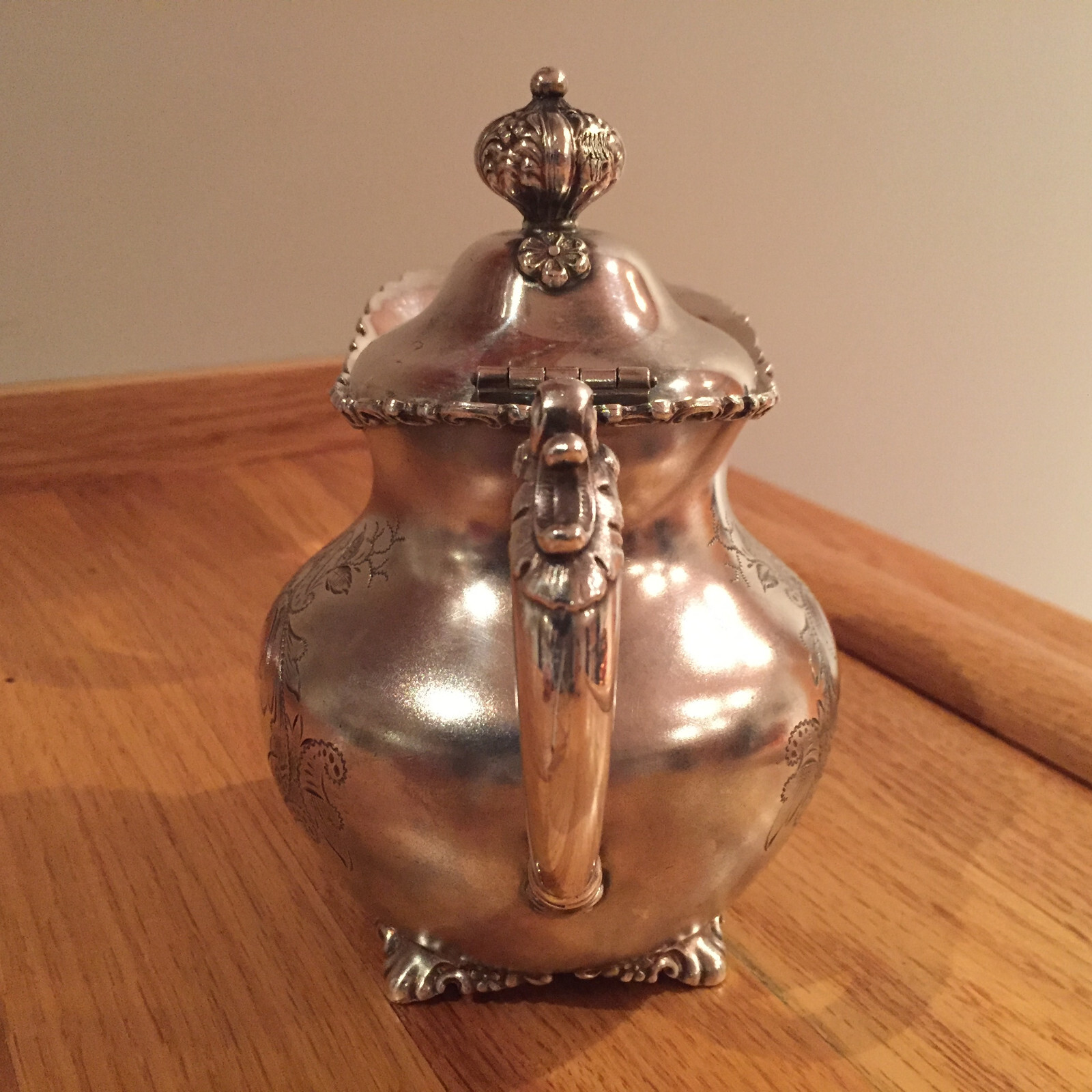Aurora Est 1869 Silverplate Hollowware 1905 Lidded Creamer Circa 1910 ...