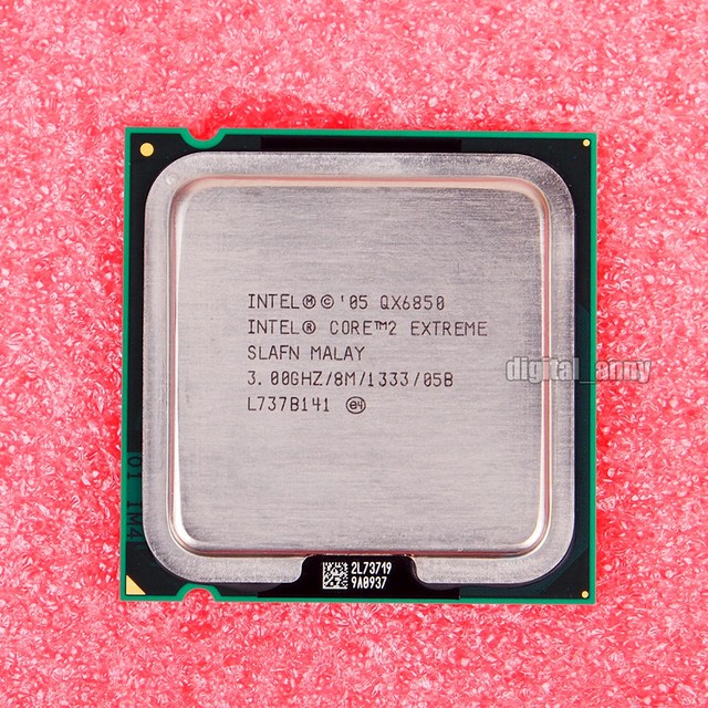 Intel Core 2 Extreme QX6850 3 GHz Quad-Core (BX80562QX6850) Processor ...