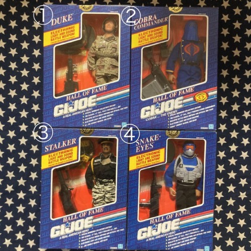 Hasbro 1/6 GI-JOE HOF figures first series total Set of 4 figures New ...