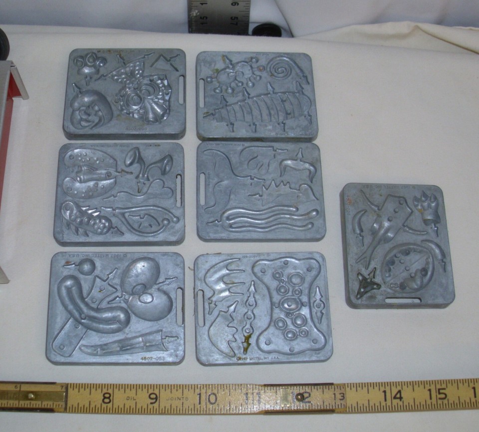 MATTEL MINI DRAGONS THINGMAKER TOY PLAY SET 1967 WORKS | eBay