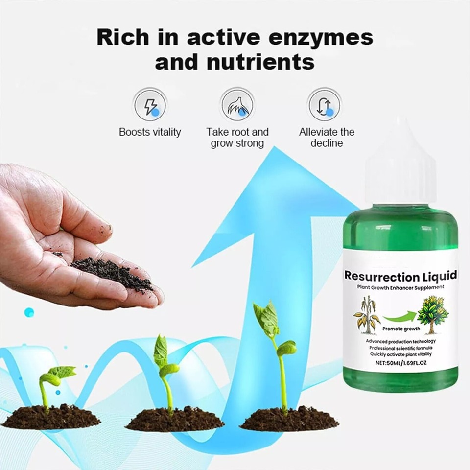 Plant Resurrection Liquid – Plant Growth Enhancer, Phyto Vitamin ...