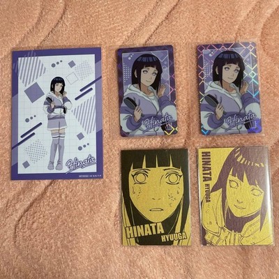 NARUTO Morning Golden Card Collection Hinata Hyuga | eBay