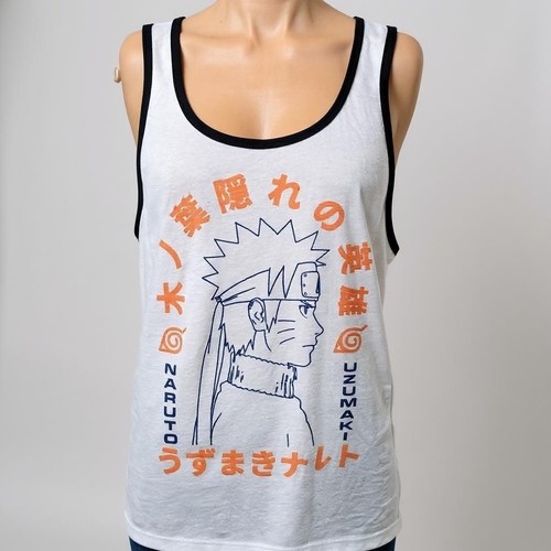 Naruto Shippuden Tank Top Men’s Large – Anime Graphic Tee – New with ...