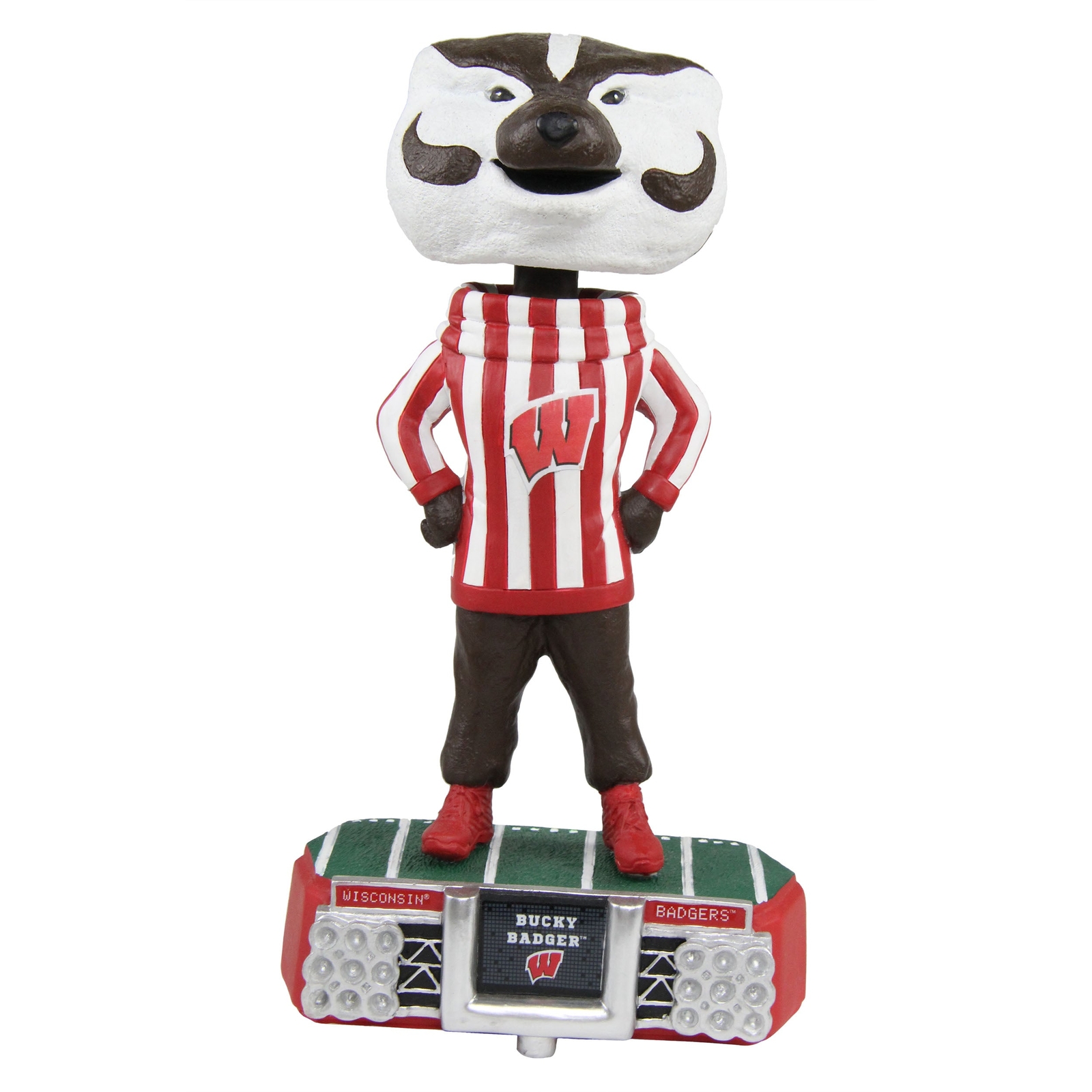 Bucky Badger Wisconsin Stadium Lights Special Edition Bobblehead NCAA ...