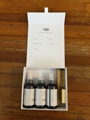 UGG Sheepskin and Suede Care Cleaner and Cleaning Kit - Natural 5 Piece ...