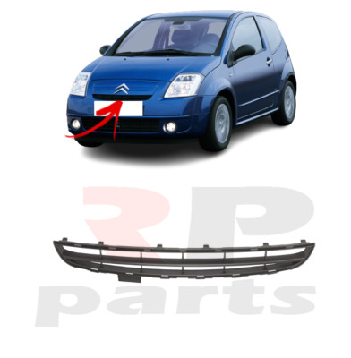 FOR CITROEN C2 2003-2008 FRONT CENTER RADIATOR GRILLE UPPER HIGH ...