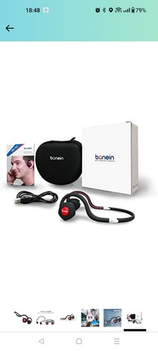 bonein Open Ear Wireless Bone Conduction Headphones with Protective ...