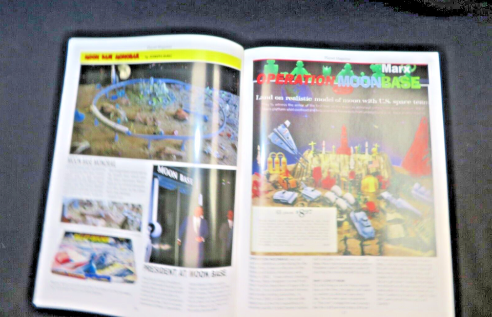 Playset magazine #84 Marx Operation MoonBase ,Martian Landing, Project ...
