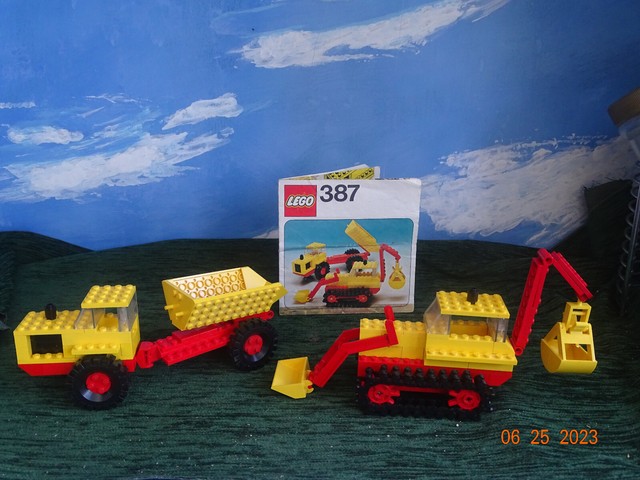 LEGO LEGOLAND: Excavator and Dumper (387) for sale online | eBay