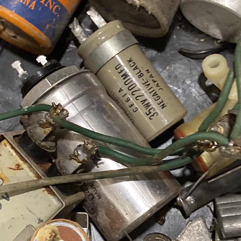 Ham Radio Capacitor Lot From Collector Estate Mallory Aerovox SPRAGUE ...