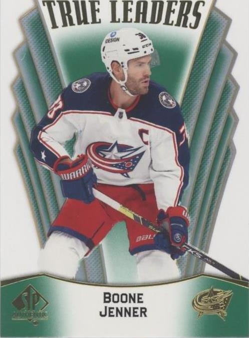 2021-22 SP Authentic - True Leaders Boone Jenner #TL-21 Green for sale ...