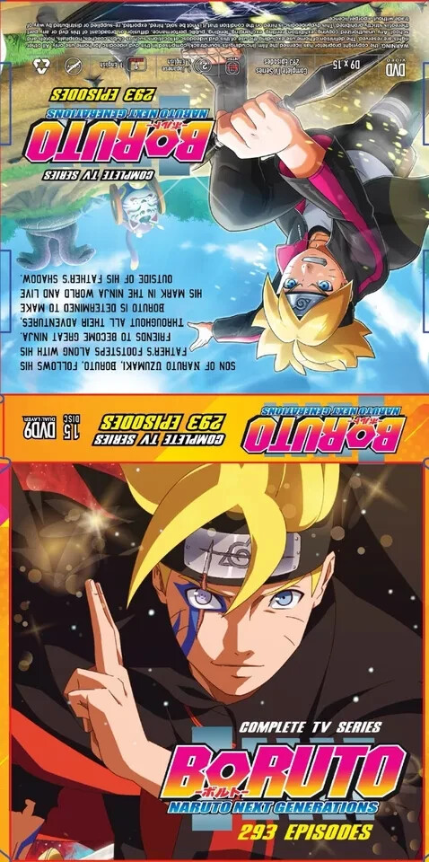 Boruto: Naruto Next Generations Complete Series Ep.1-293 Anime DVD ...