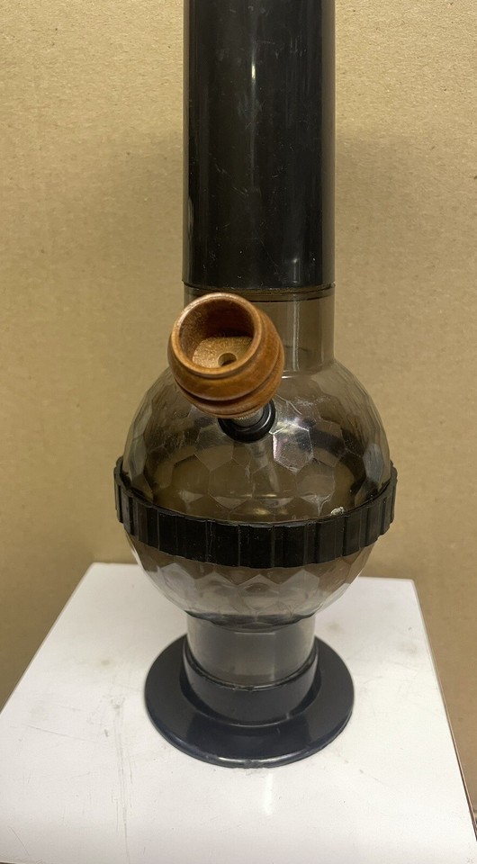 Vintage black Unused Space Big Foot Hookah pipe Roach Clip Bong | eBay UK