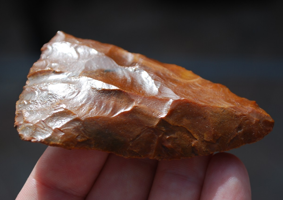KILLER 3" PALEO RIVER BLADE FLORIDA GA ARROWHEAD Authentic Indian ...