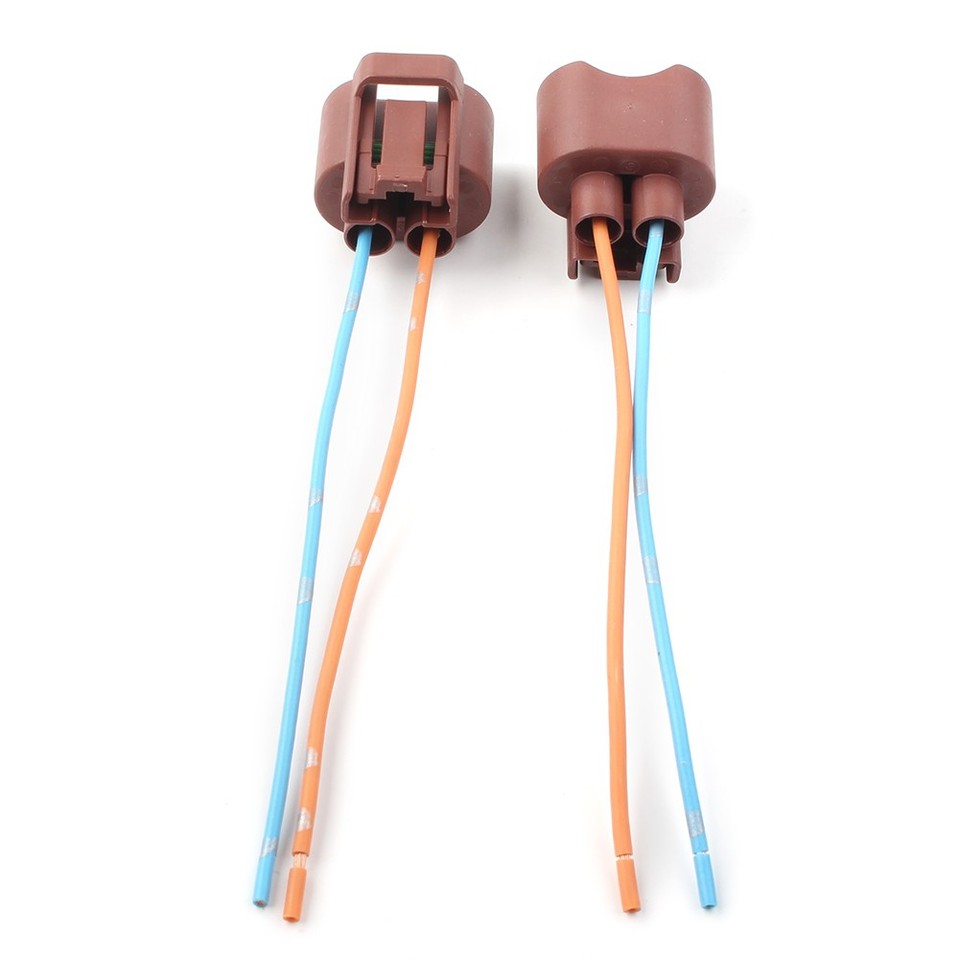 Wire Pigtail Female U 9006 HB4 Two Harness Fog Light Socket Connector ...