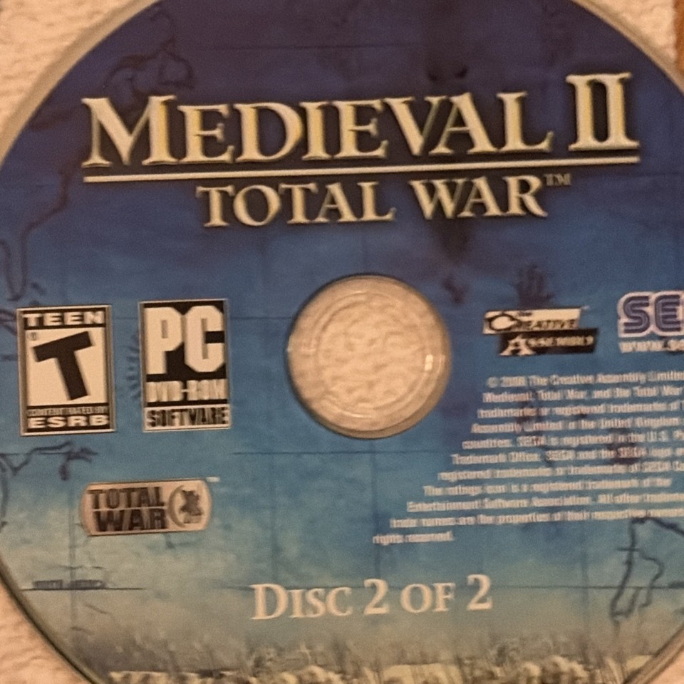 Medieval II: Total War (Limited Edition) (PC, 2006) NEW Sealed ...