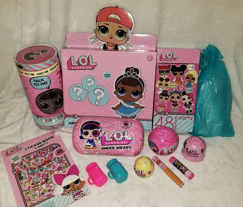 LOL SURPRISE Gift Basket Series 4 Under wraps Fizz Charm Sticker ...