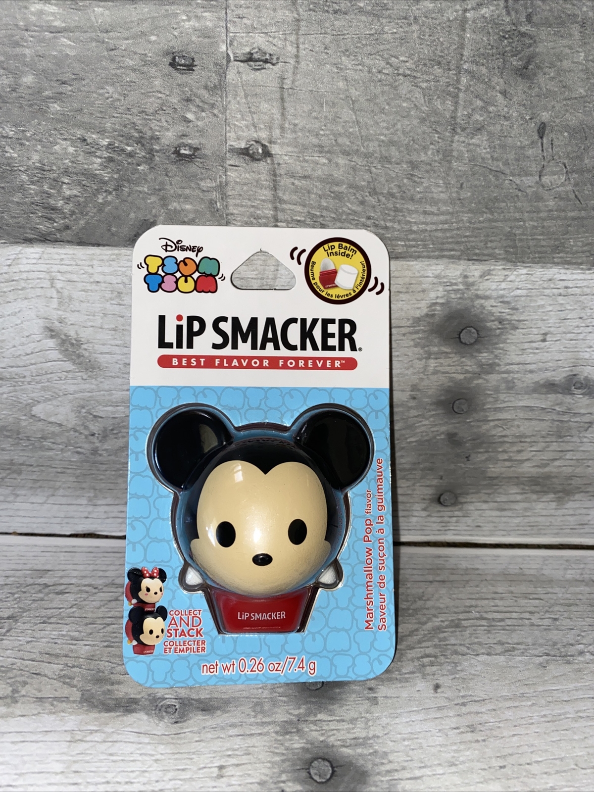 Disney Tsum Tsum Lip Smacker Mickey Mouse Marshmallow Flavor for sale ...