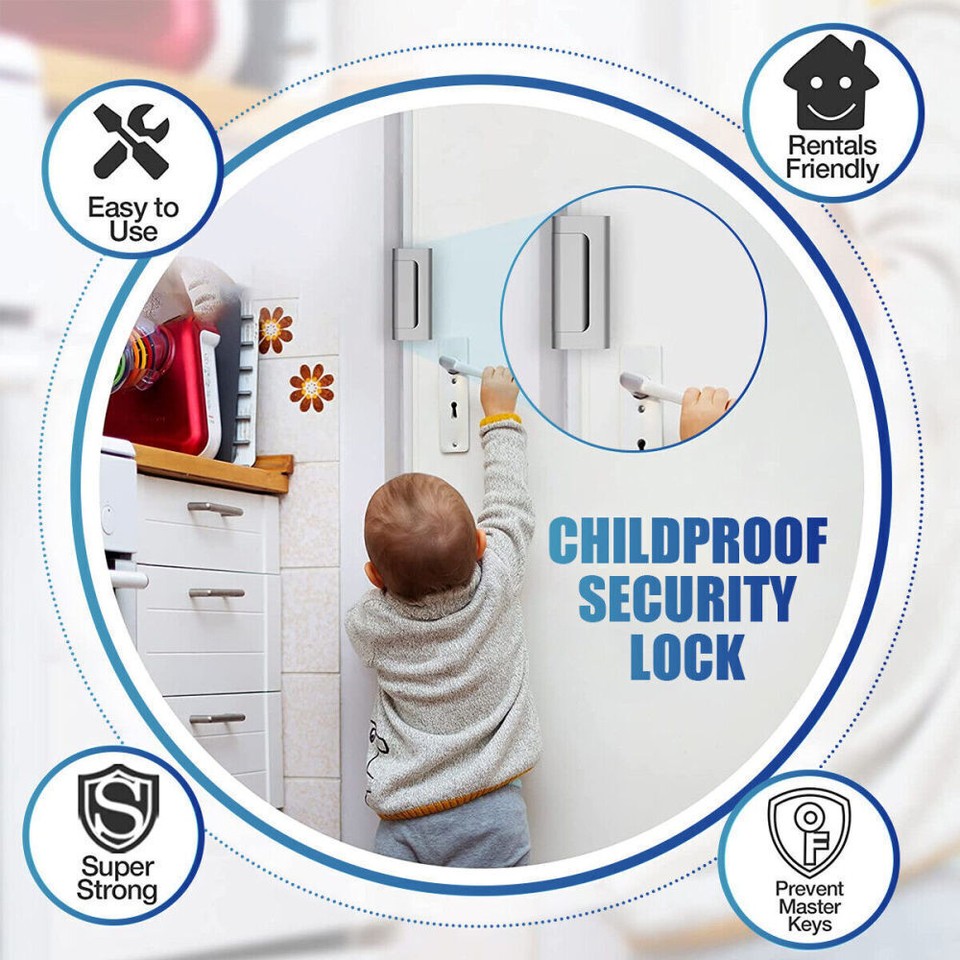 New Home High Security Child Safety Door Lock Childproof Door ...
