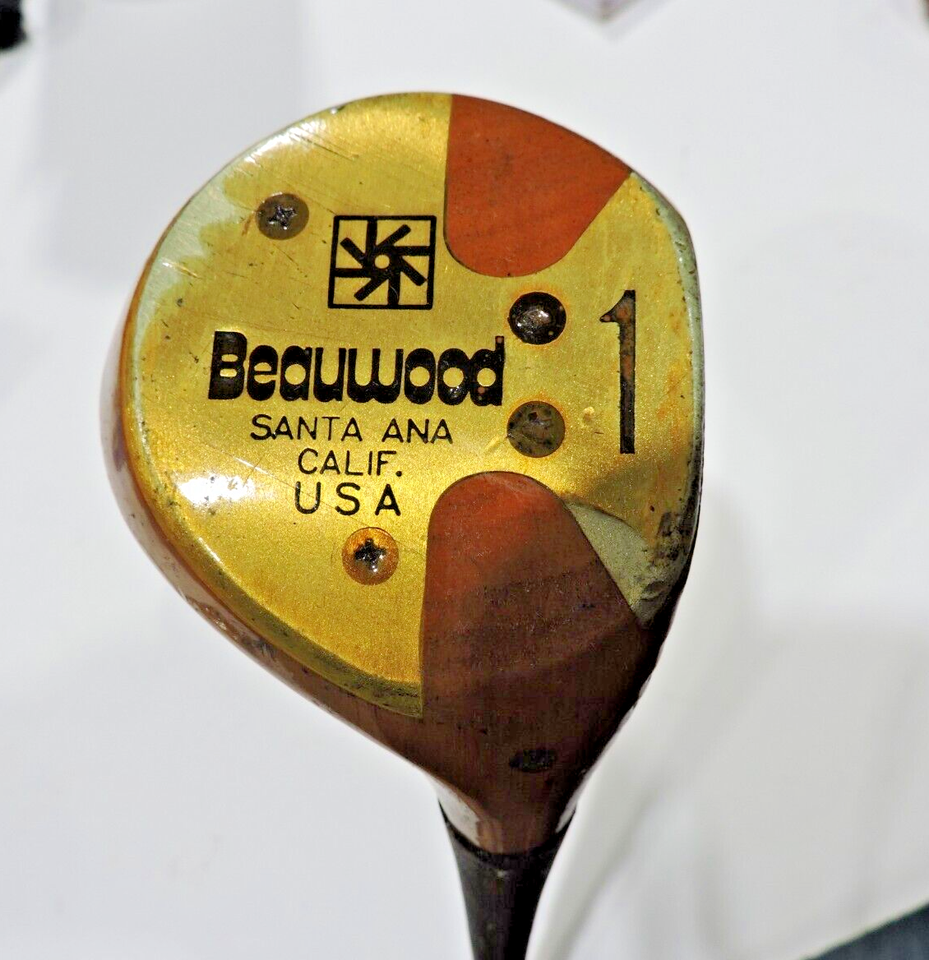 Beauwood persimmon Driver Golf Club oil hardened recoated RH | eBay