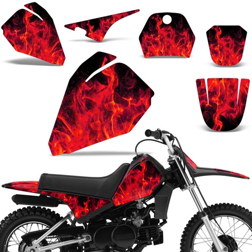 Decal Graphic kit for Yamaha PW 80 Dirt Bike MX Motocross Deco PW80 96 ...