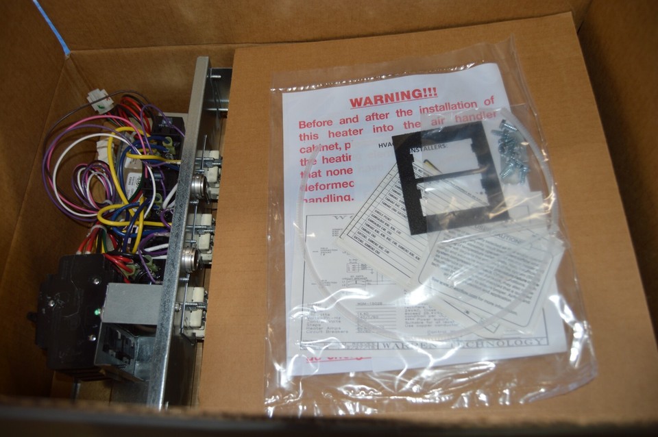 TRANE® BAYEABC15BK1AAA ELECTRIC HEAT KIT 240V. 1PH. 14.40KW, WGM1502B ...