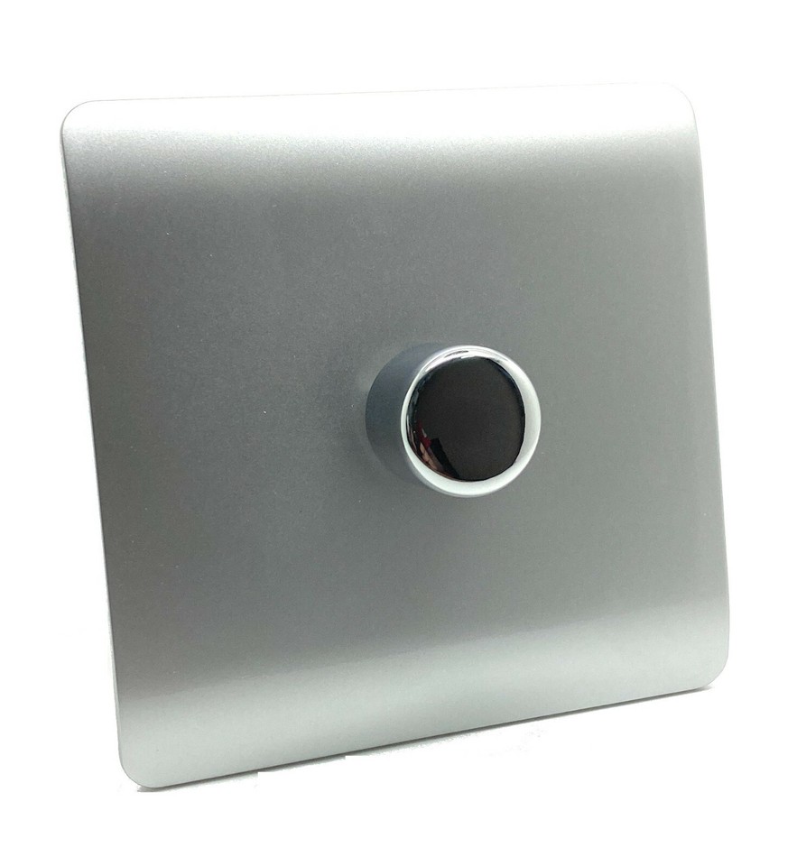 Trendi Switch Silver Designer Lightswitches Plug Sockets, Fused Spurs ...