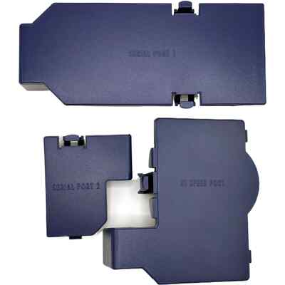 Nintendo GameCube 3-Piece Port Cover Set - Purple, Black, Silver ...