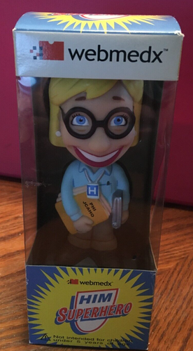 Female Webmedx Him Superhero Wacky Wobbler Bobble Head Funko NEW IN BOX ...