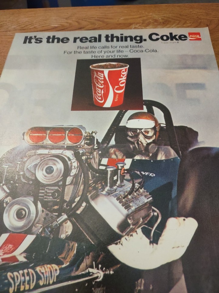 1970 Coke It's The Real Thing Coke Magazine Ad | eBay