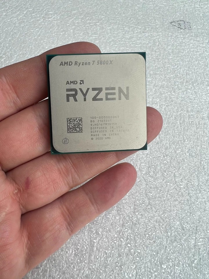 AMD Ryzen 7 5800X 3.8-4.7GHz 8-core 16Thr socket AM4 105W CPU processor ...