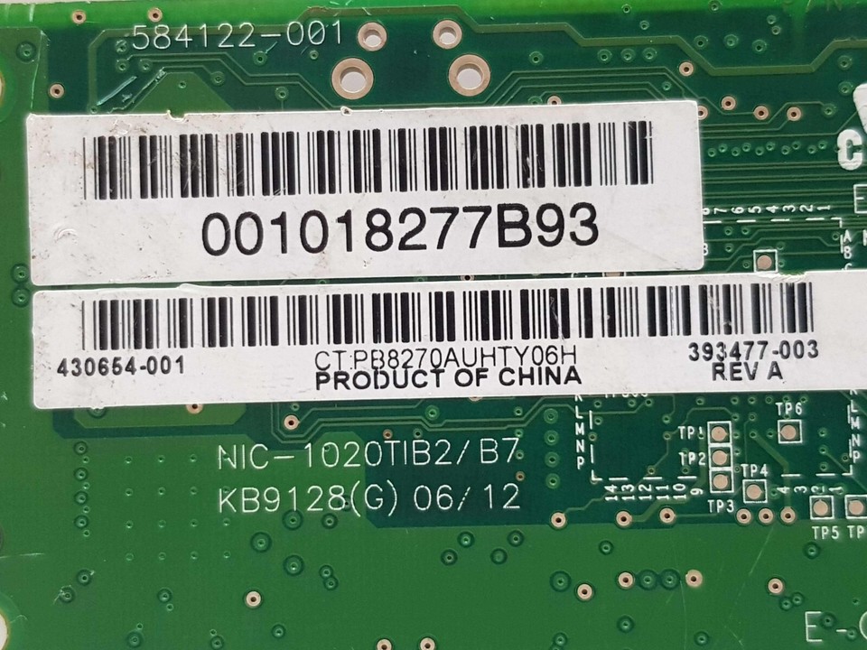 BROADCOM E-G021-04-2613 GIGABIT ETHERNET PCI-E NETWORK ADAPTER CARD ...