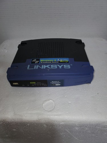 Linksys WRT54GS Ver 6 Wireless G 2.4 GHz Broadband Router 4-Port 54 ...