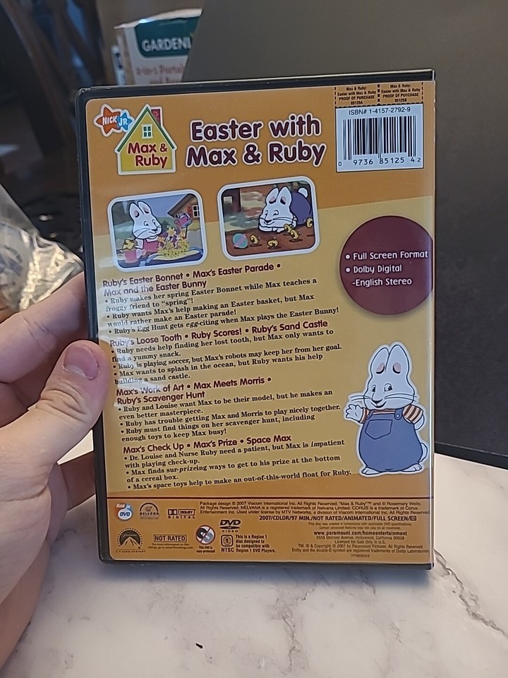 Max & Ruby: Easter with Max & Ruby (DVD, 2006) 97368512542| eBay
