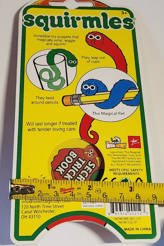 2014 THE ORIGINAL SQUIRMLES THE MAGICAL PET "RARE ITEM ONLINE ...