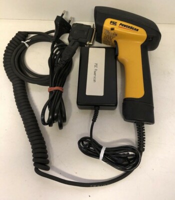 Datalogic PSC Powerscan 0611001-011001-001 1D Barcode Scanner inklusive ...