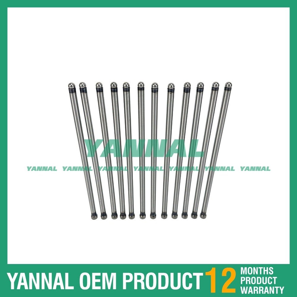 12X New 6D114 Valve Push Rod For Komatsu excavator diesel engines | eBay