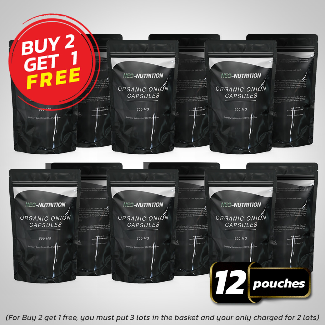 Onion Extract Capsules Quercetin Antioxidant Vegan Allium Cepa Hair ...