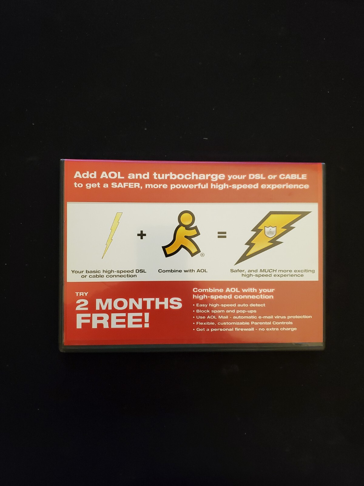 AOL DVD - Turbocharge Red | eBay