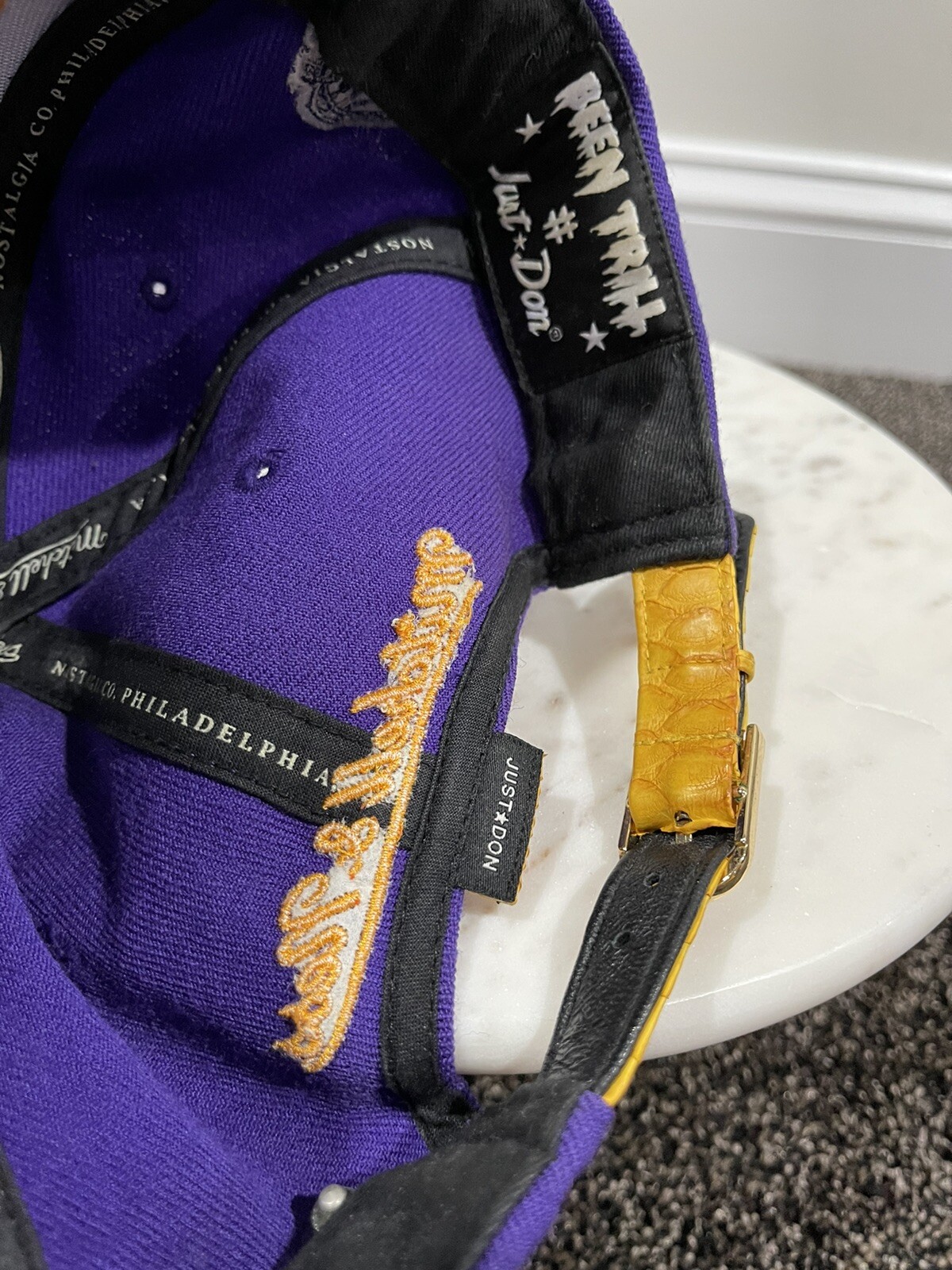 Just Don x Been Trill x M&N NBA Los Angeles Lakers Hat | eBay