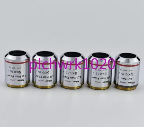 1 PCS Nikon LU Plan Fluor 5X/0.15 BD CFI60 5x Light and Dark Field ...